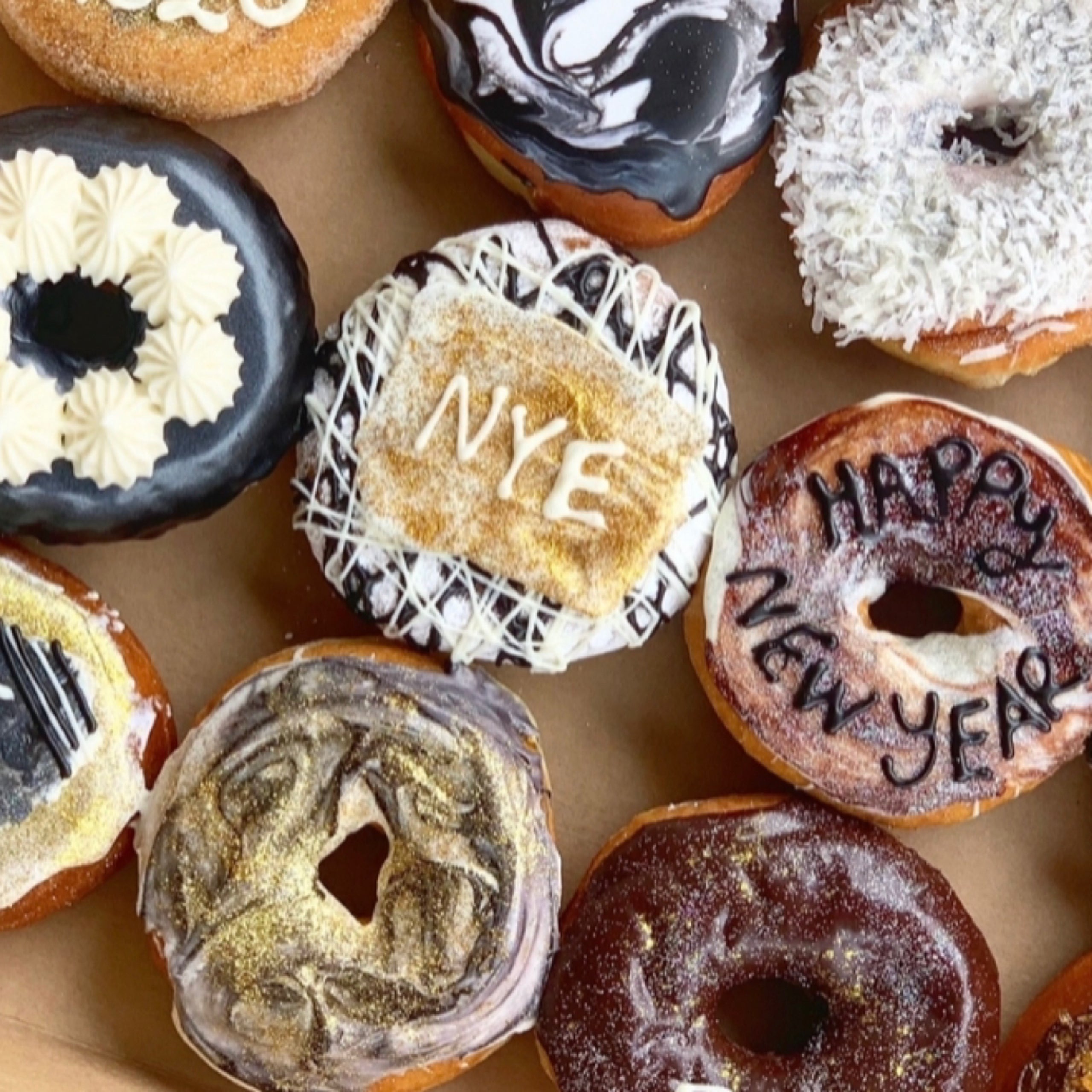 NEW YEARS ASSORTED DOZEN | The Art of Donut